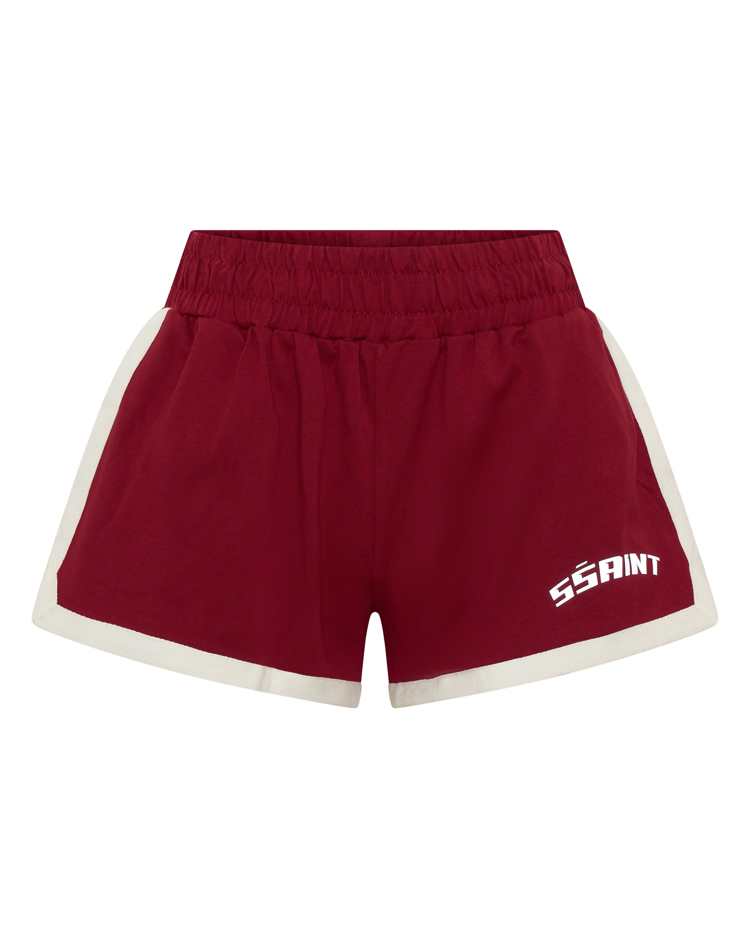 REFLECTIVE V SHORTS - CHERRY – SŚAINT AU